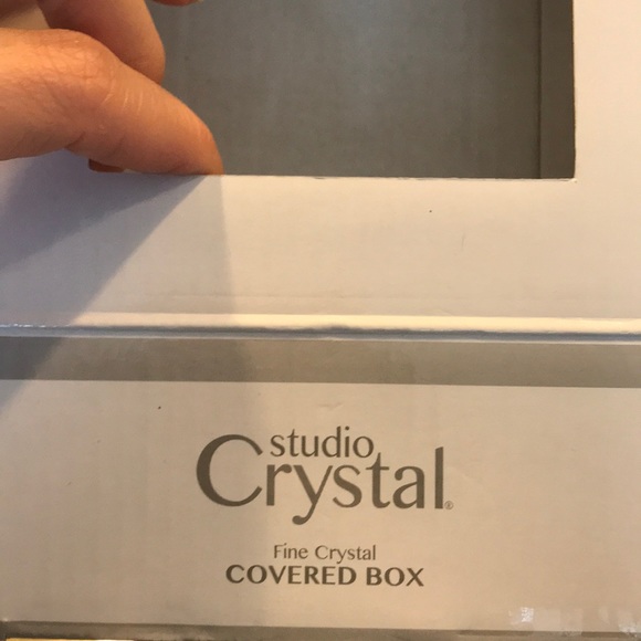 Simply Yours | Storage & Organization | New Crystal Box With S Initial ...